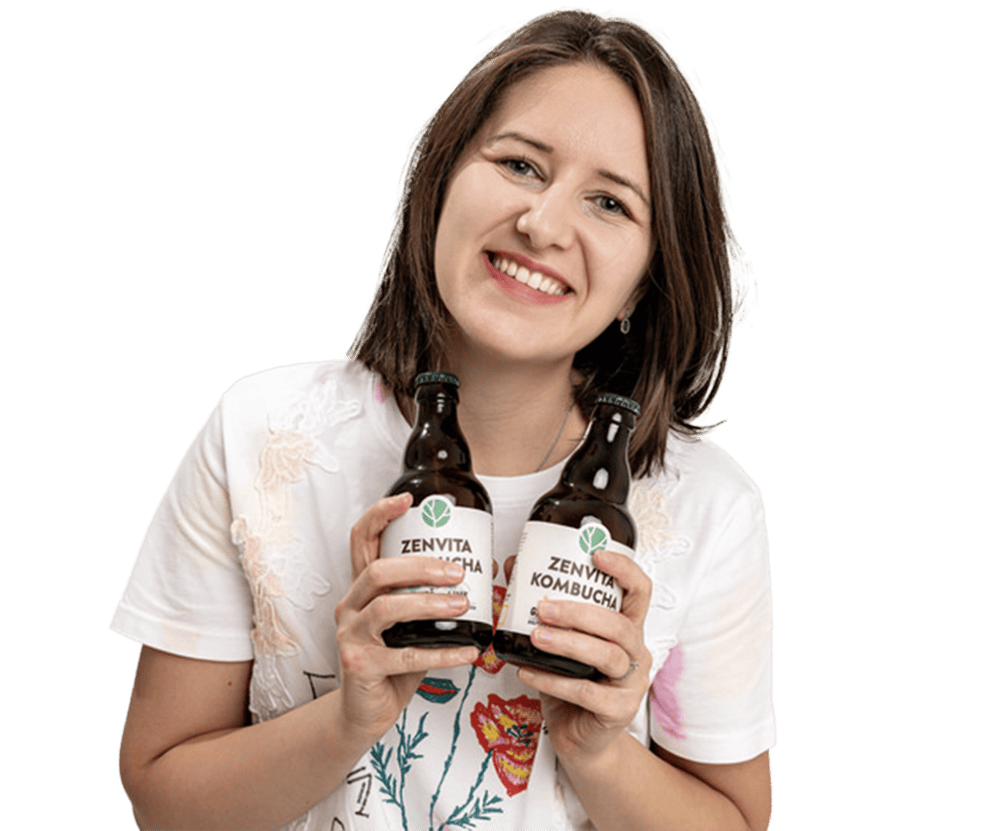 Zenvita Kombucha - Ceai kombucha nepasteurizat cu gust natural